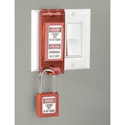 Master Lock Wall Switch Lockout, For Paddle/Toggle Switch Type, 5/16 in ...