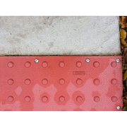 Tuftile ADA Pad, Colonial Red, 2 ft. x 2 ft. TT2424-WS-CRD-1 | Zoro