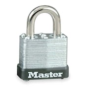 Master Lock Padlock, Keyed Different, Standard Shackle, Rectangular ...
