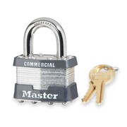Master Lock Padlock, Keyed Different, Standard Shackle, Rectangular ...