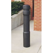 Zoro Select Bollard Cover, 6 In Dia., 52 In H, Black ARCH-BK-6-52-S | Zoro