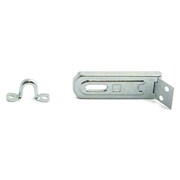 Abus Concealed Hinge Pin Hasp, Fixed, Chrome 100/80 | Zoro