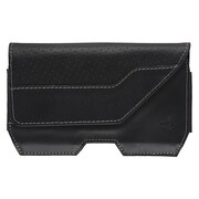 Nite Ize Hook and Loop Cell Phone Holster XL, Leather, Black EHLXL-17 ...