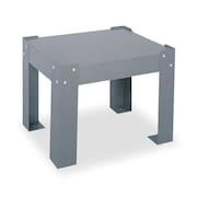 Durham 304-95 Optional Base For Slide Rack,Gray | Zoro.com