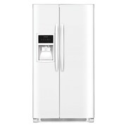 Frigidaire Refrigerator and Freezer, 26 cu ft, Pearl FFSS2615TP | Zoro