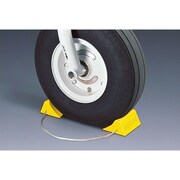 Checkers Airplane Chock, 2-3/4 In, Urethane, Ylw, PR AC201 | Zoro
