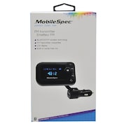 Mobilespec Transmitter, FM, Plastic, Black MBS13203 | Zoro