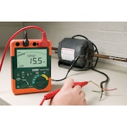 Extech Battery Operated Megohmmeter, 5000VDC 380395 | Zoro