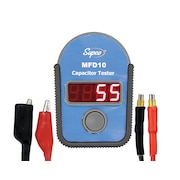 Supco Capacitor Tester, 0.01 to 9999uF MFD10 | Zoro