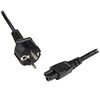 Startech.Com 1m C5 Laptop Power Cord - EU Mains to IEC320 C5 Power Cord ...
