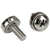 Startech.Com M5 Cage Nuts and M5 Rack Screws - 20 PKG - M5 Screws ...