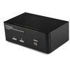 Startech.Com 2 Port Dual DisplayPort USB KVM Switch w/ Audio & USB Hub ...