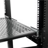 Startech.Com 2U Vented Sliding Server Rack Shelf – 50lbs / 22.7kg ...