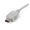 Startech.Com 6in Mini USB 2.0 Cable - A to Mini B USB2HABM6IN | Zoro