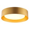 Bromi Design Lynch Gold Flush Mount Ceiling Light B4106FG | Zoro