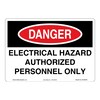 Clarion Safety Systems OSHA Compliant Danger/Electrical Hazard Safety ...