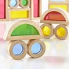 Guidecraft Jr. Rainbow Blocks, 40 Piece Set G3083 | Zoro