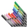 Bic Marker Pen, Assorted Ink, Porous, PK10 FPINFAP10-AST | Zoro