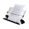 3M In-Line Adjust Desktop Copyholder, Plastic, 150 Sheet Cap, Black ...