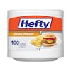 Hefty Soak Proof Tableware, Foam Plates, 8 7/8" dia, PK600 PAC D28100 ...