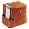 Safco Bamboo Suggestion Box, 10 x 8 x 14, Cherry 4237CY | Zoro