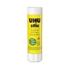 Uhu Stic Permanent Glue Stick, 1.41 oz, Applies and Dries Clear 99655 ...