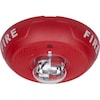 System Sensor Strobe, Marked Fire Strobe, Red SCRL | Zoro
