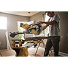Dewalt FLEXVOLT(R) 120V MAX* 12 in. Cordless DOUBLE BEVEL COMPOUND SLIDING MITER SAW kit (2 ...