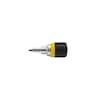 Klein Tools Multi-Bit Ratcheting Screwdriver, 6-in-1, Stubby, Ph, Sl ...
