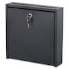Safco Interoffice Mail Box, 3" H, Steel, Black 4258BL | Zoro