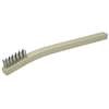 Weiler Small Hand Wire Scratch Brush Stainless Steel Fill Wood Block ...