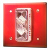 Edwards Signaling Strobe, Steel, Red CS405-7A-T | Zoro