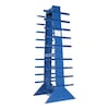 Vestil Double Sided Horizontal Bar Rack 30"W DSHZ-4 | Zoro