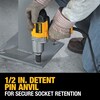 Dewalt 1/2" (13mm) Impact Wrench with Detent Pin Anvil DW292 | Zoro