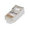 Monoprice Plug, Mod, Cat6, Strander, Shielded, PK100 7301 | Zoro