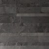 Aspect Aspect Stone 6X24 Charcoal Slate Backspl A9082 | Zoro