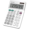 Sharp Desktop Calculator, LCD, 10 Display Digits EL-330WB | Zoro