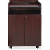 Safco Executive Presentation Stand, Mahogany 8919MH | Zoro
