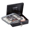 Sentry Safe Cash Box, Steel, Key Lock, Black CB-12 | Zoro