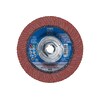 Pferd 4-1/2" x 5/8-11 Thd. POLIFAN® Flap Disc - A SGP CURVE STEELOX, Aluminum oxide, 40 Grit ...