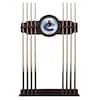 Holland Bar Stool Co Vancouver Canucks Cue Rack in English Tudor Finish ...