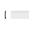 Ekena Millwork WM163E - 5"H x 1/2"P x 96"L Speed Base Moulding, PVC ...