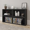 Way Basics Eco-Friendly Stackable DVD Rack, Black WB-DVD-BK | Zoro