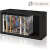 Way Basics Eco-Friendly Stackable DVD Rack, Black WB-DVD-BK | Zoro