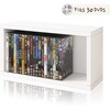 Way Basics Eco-Friendly Stackable DVD Rack, White WB-DVD-WE | Zoro