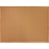 Lorell Oak Wood Frame Cork Board 24" Height x 36" Width Cork Surface ...