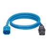 Panduit LOCKING POWER CORD, IEC C14, TO IEC C13, 4 FEET, 10 PK, BLUE ...