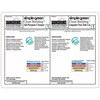 Simple Green Ten pack of secondary labels for Simple Green Clean ...