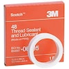 3m Thread Sealant and Lubricant Tape, PK12 48-1/2"x520" | Zoro.com