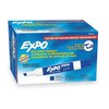 Expo Dry Erase Marker, Chisel Tip, Blue PK12 Low Odor 80003 | Zoro